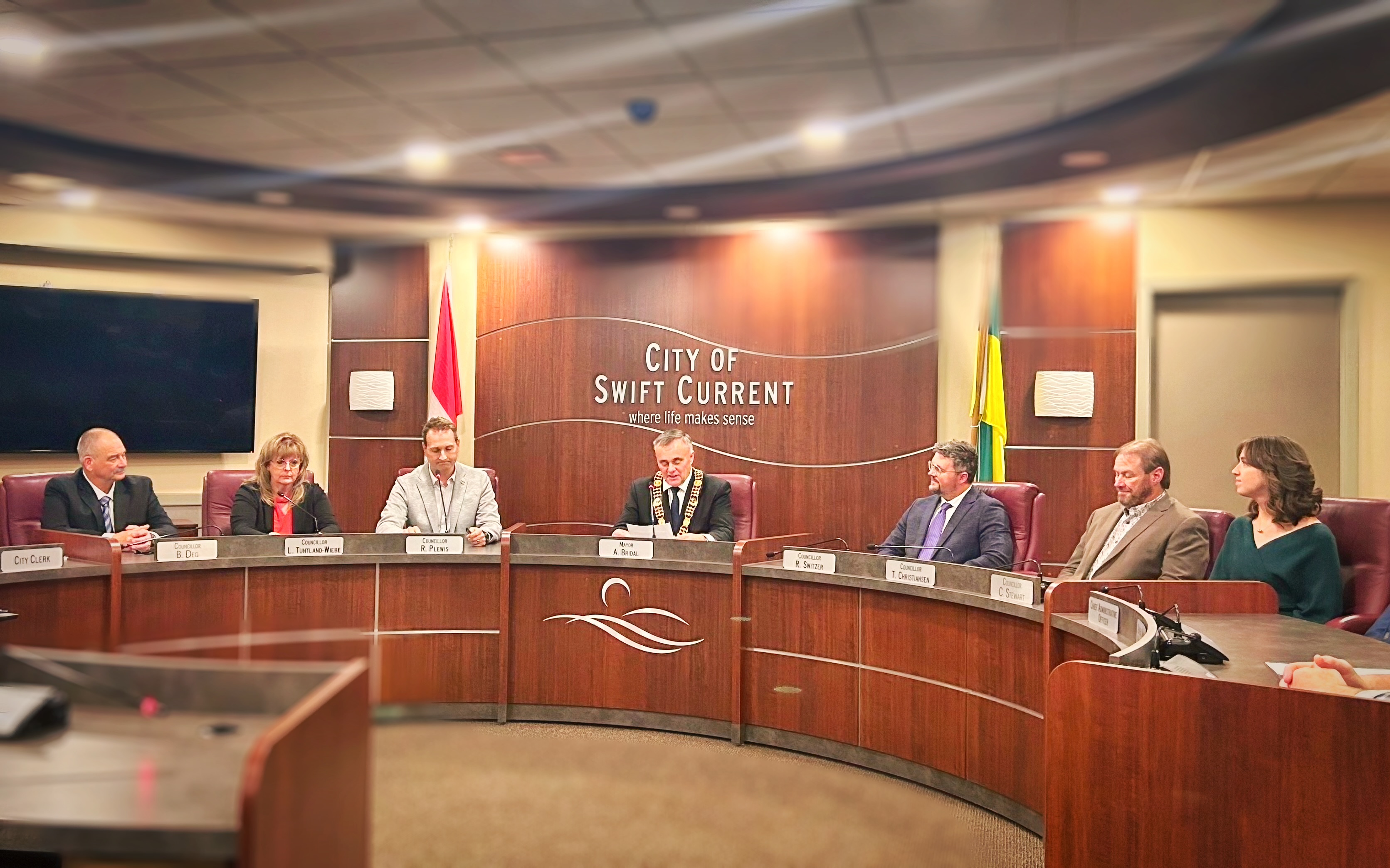 Swift Current city council sworn in - SwiftCurrentOnline.com - Local news, Weather, Sports, Free ...